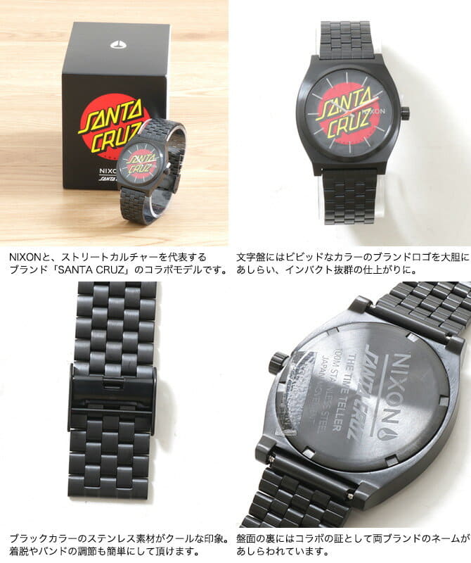 [New]It is only in now NIXON Nixon Time Teller SANTA CRUZ COLLETION ...