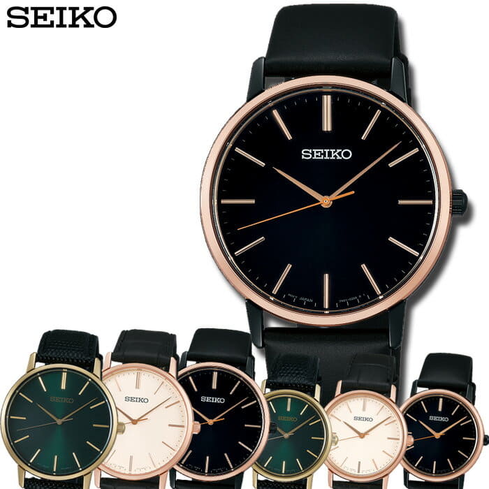 [New]SEIKO Selection Men's/Women's Pair Watch Gold SCXP - BE FORWARD Store