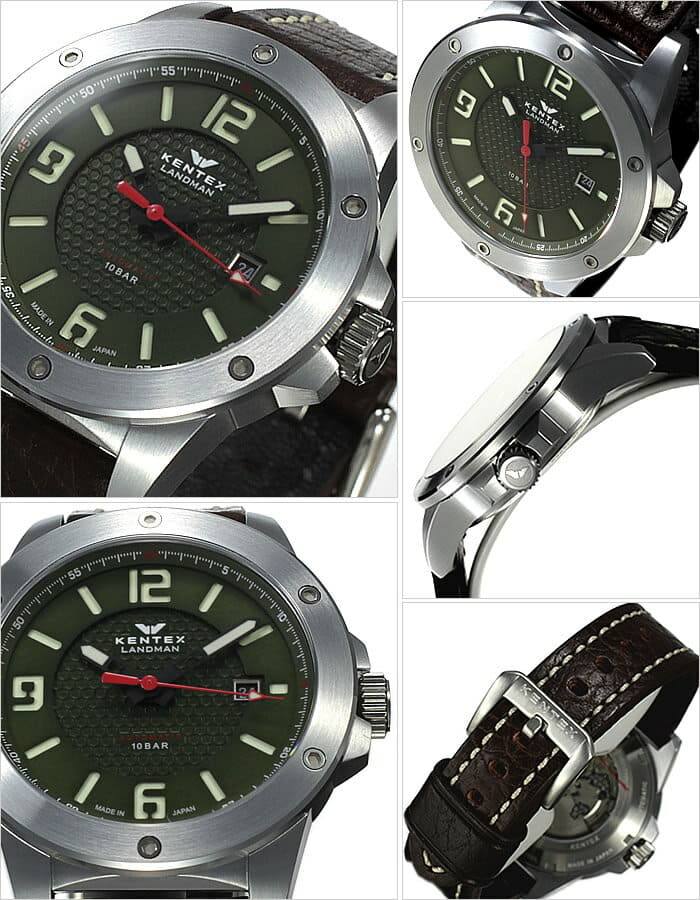 [New]KENTEX LANDMAN ADVENTURE Men's Mechanical Automatic Winding Watch ...
