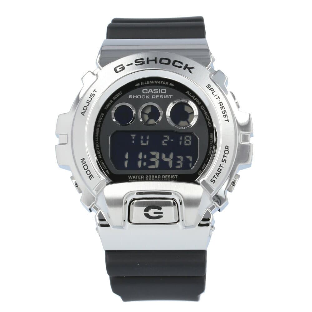 [New]CASIO Casio G-SHOCK G-SHOCK GM-6900-1 digital metal bezel watch ...
