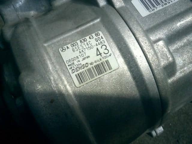 [Used]A/C Compressor MERCEDES-BENZ Benz a class 2013 DBA-176042 ...