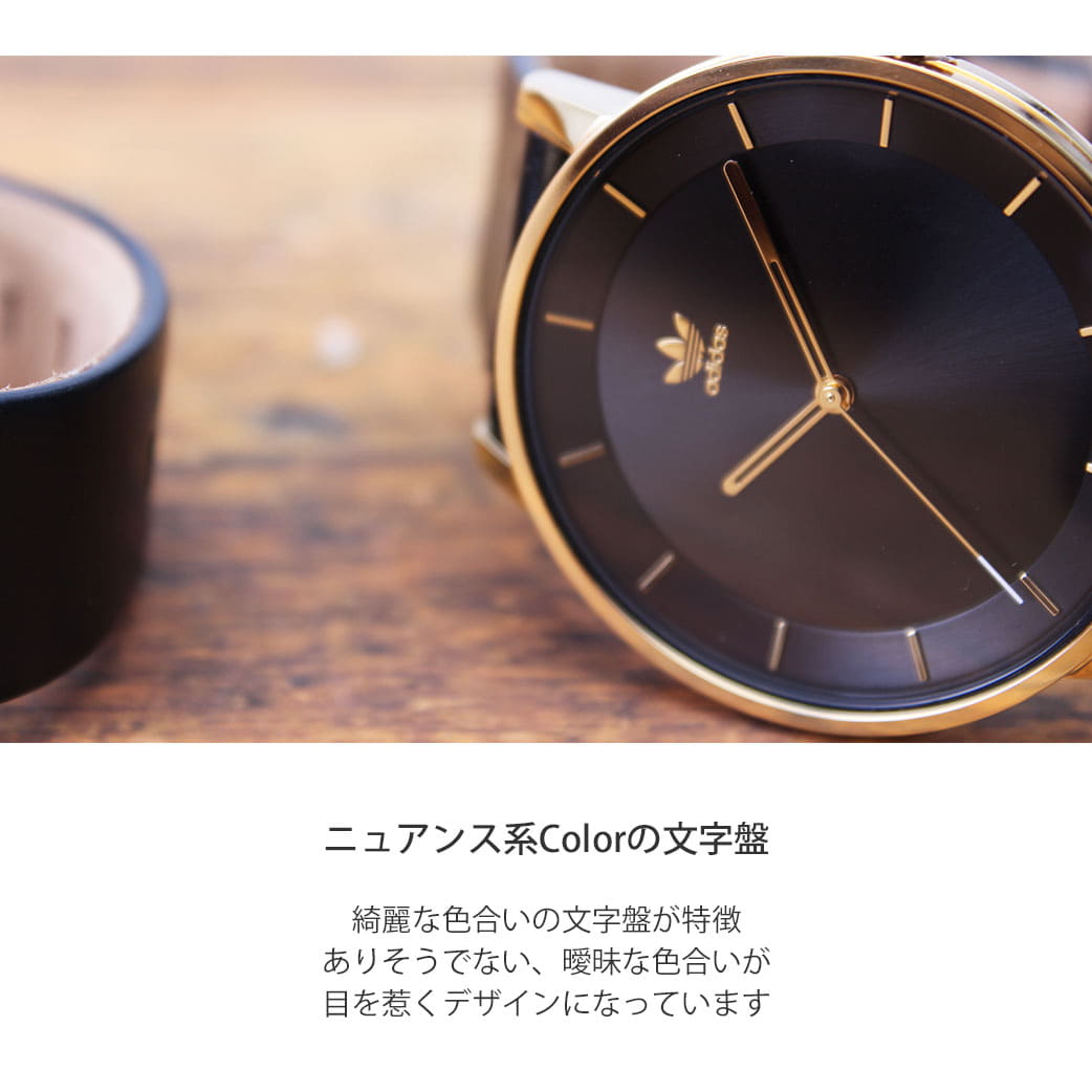 [New]Mr. and Mrs. Adidas watch adidas clock adidas watch Lady's leather ...