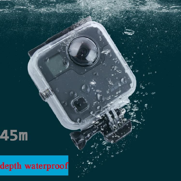 [New]Transparent GoPro Fusion 360 degrees Camera waterproofing housing ...