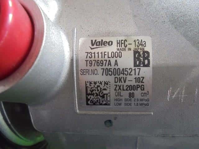 [Used]A/C Compressor SUBARU Impreza 2017 DBA-GK7 73111FL000 - BE ...