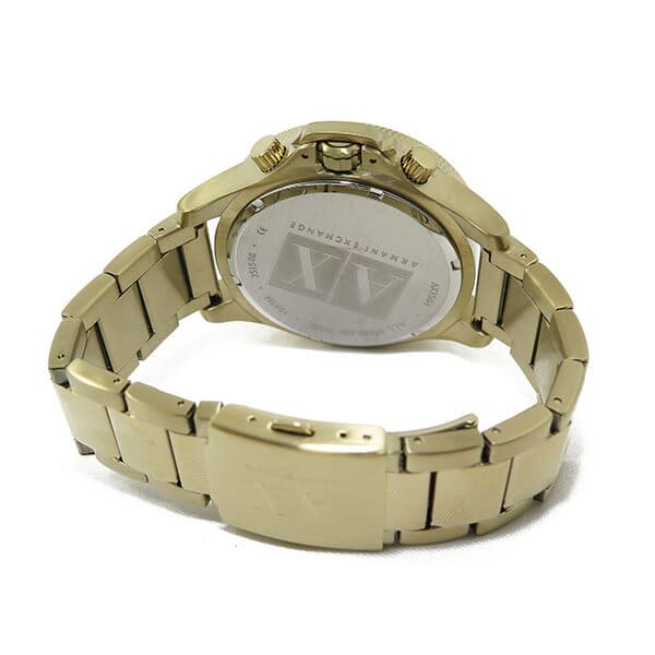 [New]Armani exchange quartz Kurono mens watch AX1504 Gold - BE FORWARD ...