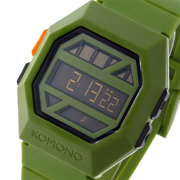 [New]Co-thing KOMONO Power Grid Army solar digital mens watch KOM-W2053 ...