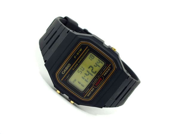[New]Casio watch unisex Black F-91WG-9 CASIO - BE FORWARD Store