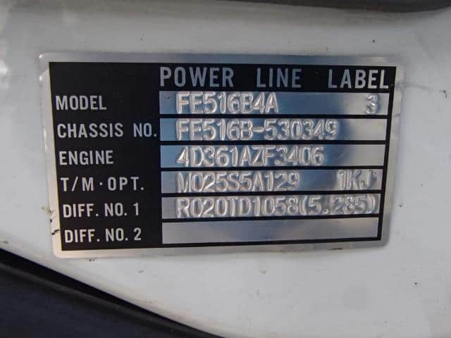 [Used]4D36 Engine MITSUBISHI Canter 1997 KC-FE516B ME608300 - BE ...