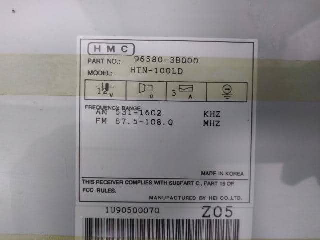 [Used] Other HYUNDAI Centennial 1999 940133A010 - BE FORWARD Auto Parts