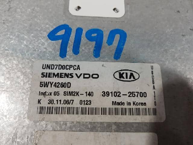 [Used] Engine Control Unit KIA Rondo 2007 - BE FORWARD Auto Parts