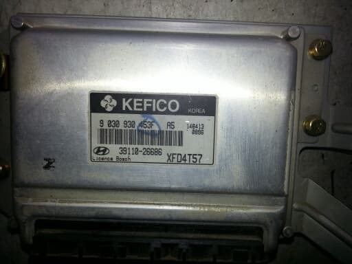 [Used] Engine Control Unit HYUNDAI Elantra XD 2005 U1567002 - BE ...