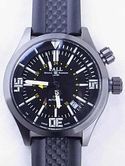 [New]Ball engineer master 2 diver GMT DG1020A-P3AJ-BK - BE FORWARD Store