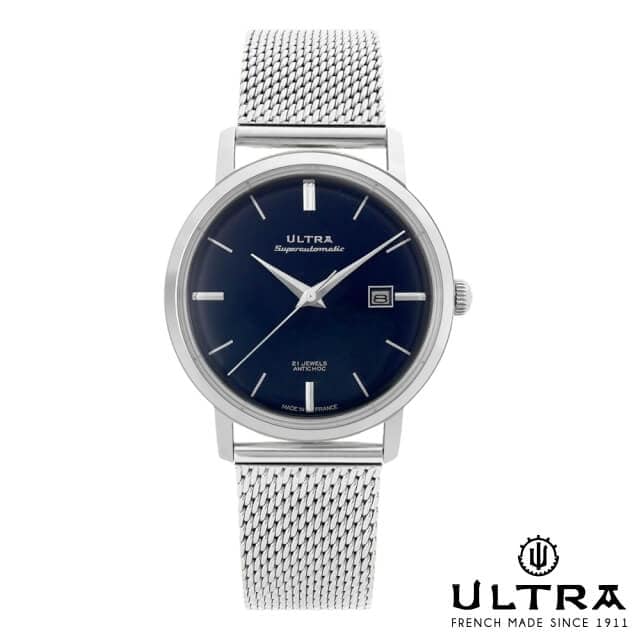 [New]Ultra watch ULTRA Superautomatic NAVY SILVER SILVER MESH - BE ...