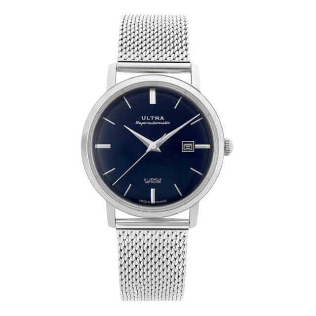 [New]Ultra watch ULTRA Superautomatic NAVY SILVER SILVER MESH - BE ...