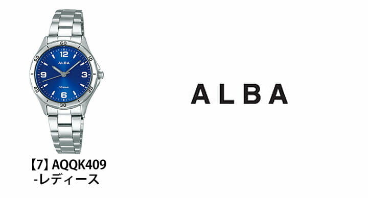 [New]Seiko ALBA Unisex Quartz Watch Black/White/Blue/Pink/Silver - BE ...