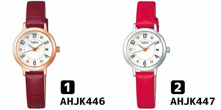 [New]Seiko ALBA Angeline Ladies Solar Watch Metal Pink/White/Red - BE ...