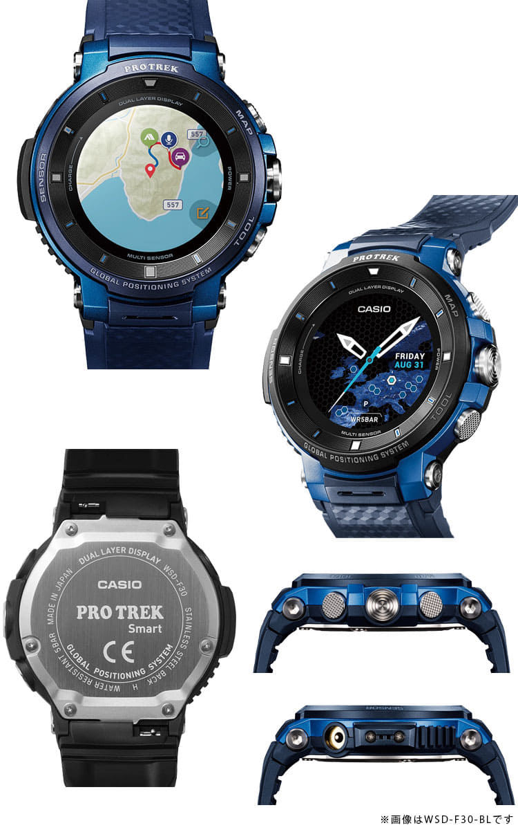 [New]PRO TREK PRO TREK protrek WSD-F30-WE Casio CASIO Smart Outdoor ...
