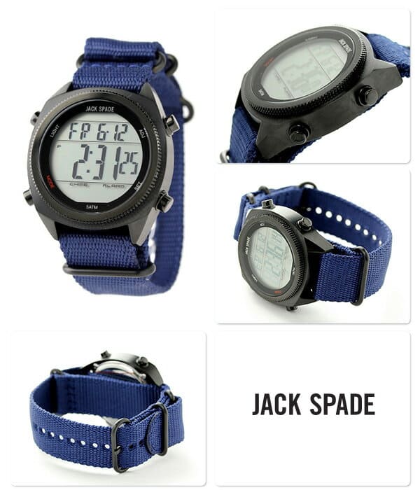[New]Jack spade Duncan square round 42mm WURU0158 JACK SPADE mens watch ...