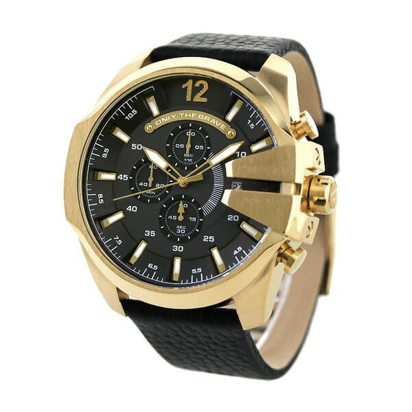 [New]It is diesel clock mens mega chief 51mm Chronograph DIESEL watch ...