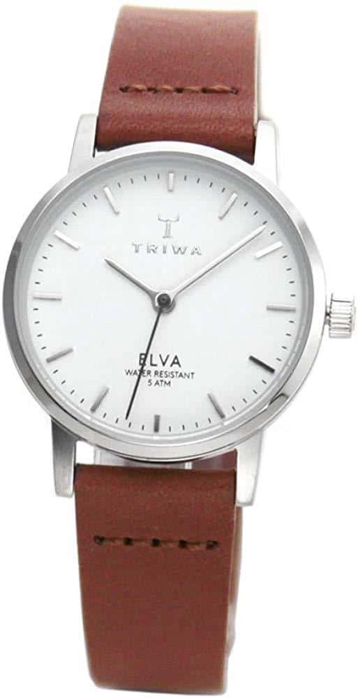 [New]It is on March 25 TRIWA thoria ELVA erbawatch white silver brown ...