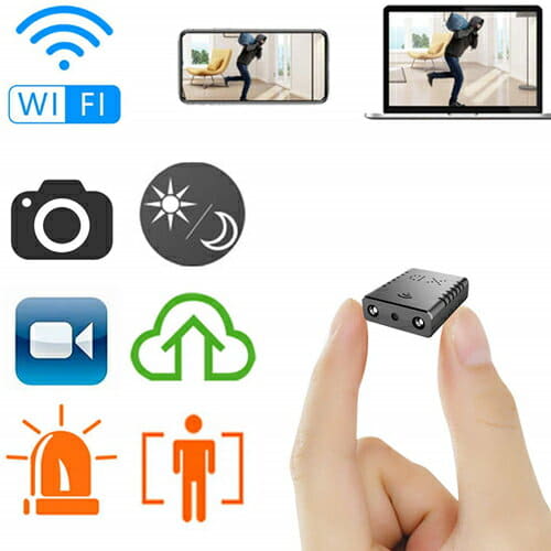 [New]Wireless Security Surveillance Hidden Camera Ultra-small P2P ...