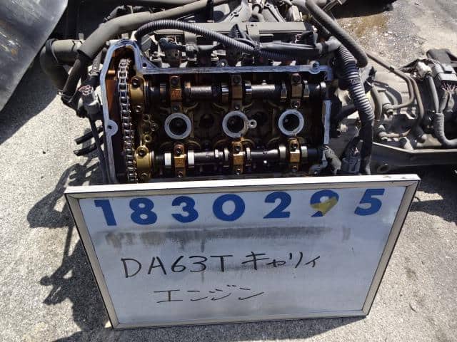 [Used]Carry DA63T engine ASSY - BE FORWARD Auto Parts