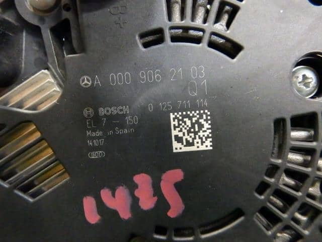 [Used]Benz W205 C Class 205042C alternator A0009062103 - BE FORWARD ...
