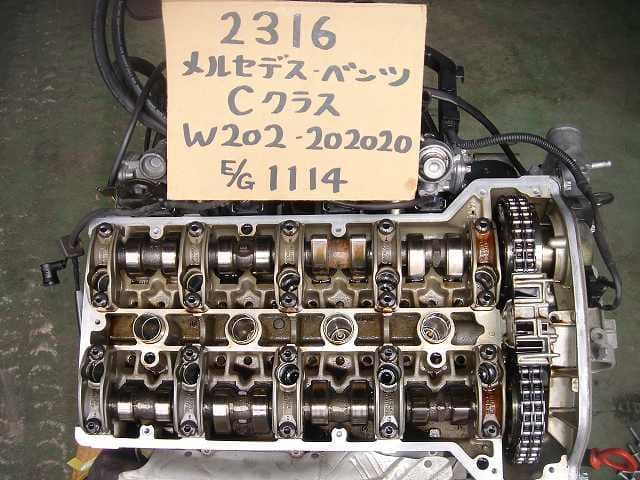 [Used]Benz W202 C Class 202020 engine ASSY - BE FORWARD Auto Parts