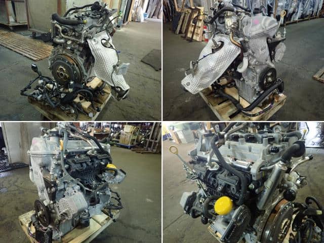 [Used]Aqua NHP10 engine ASSY 1900021D81 - BE FORWARD Auto Parts