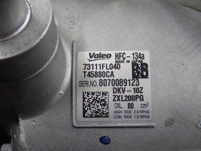 [Used]Impreza Sports GT2 A/C Compressor 73111FL040 - BE FORWARD Auto Parts