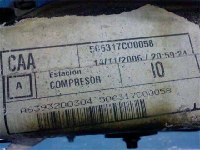[Used]Benz W639 V Class 639811 Air Suspension Compressor A6393200404 ...