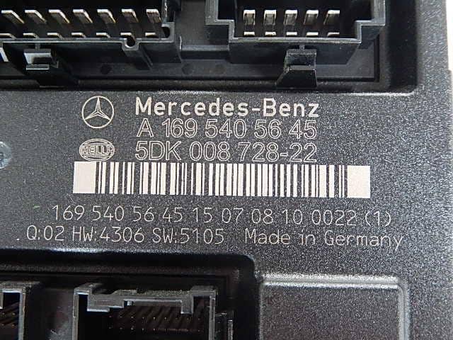[Used]Benz W245 B Class 245232 Control Unit / Computer A 169 540 56 45 ...