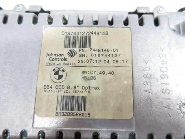 [Used]BMW E84 X1 VL20 Navigation System 65 50 9 289 582 - BE FORWARD ...
