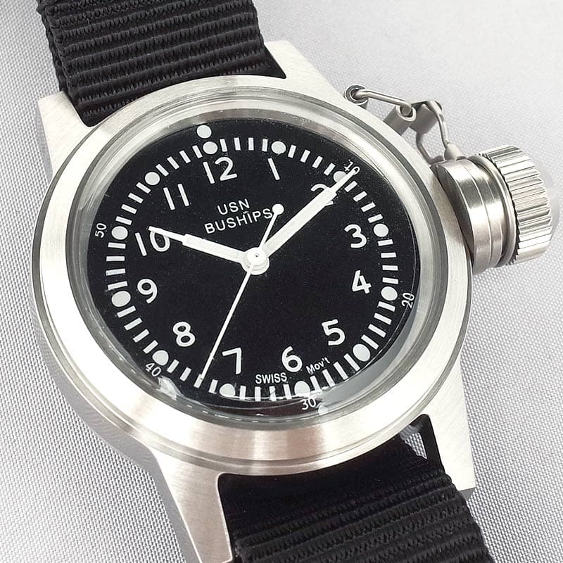 [New]sale NAVAL WATCH #Mil-04 neibarumiritariuotchi "US Navy BUSHIPS ...