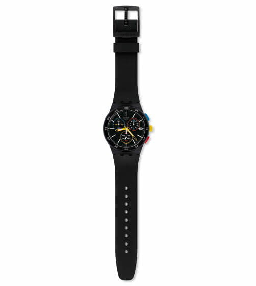 [New]Swatch Originals CHRONO Men's Watch Black One SUSB416 - BE FORWARD ...