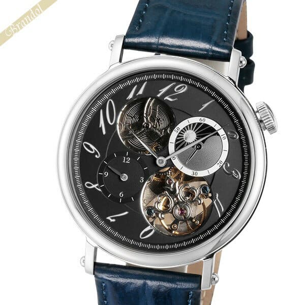 [New]SONNE×HAORI Moon Phase Men's Automatic Watch 43mm Black/Navy ...