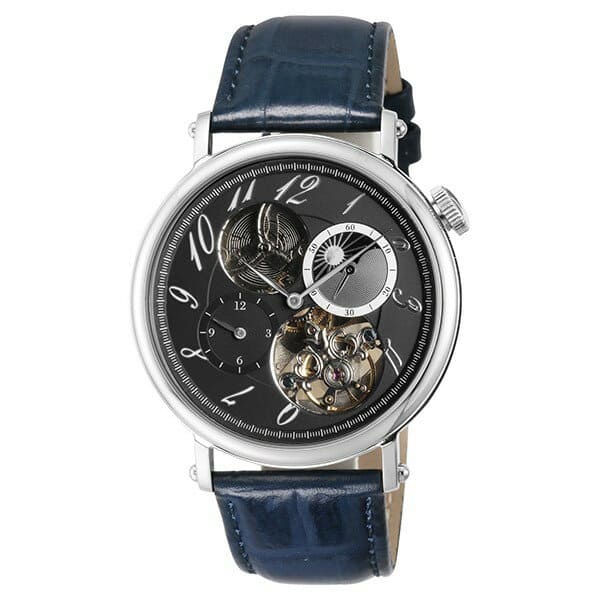 [New]SONNE×HAORI Moon Phase Men's Automatic Watch 43mm Black/Navy ...
