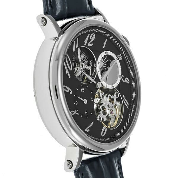 [New]SONNE×HAORI Moon Phase Men's Automatic Watch 43mm Black/Navy ...