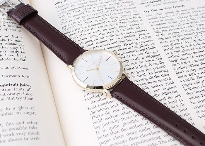 [New][ ] Bambi belt BAMBI clock eruse ELCE mens Ladies SCA002-18-W-SV ...