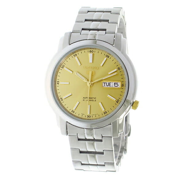 [New](... 5/31) SEIKO SEIKO SEIKO 5 Automatic winding SNKL81K1 Gold ...