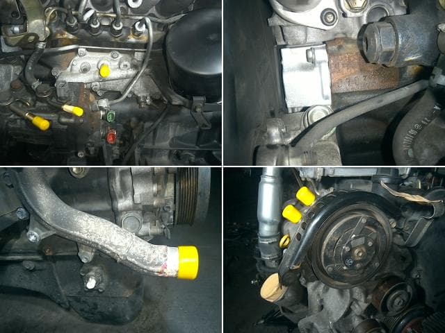 [Used]1KD-FTV Engine TOYOTA Hilux Surf 2002 KH-KDN185W 1900030060 - BE ...