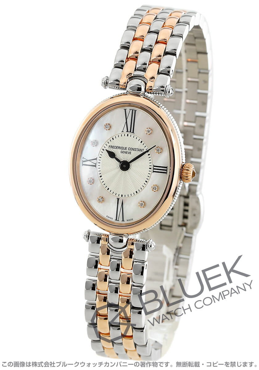 [New]Frederick constant art deco diamond Ladies FREDERIQUE CONSTANT ...