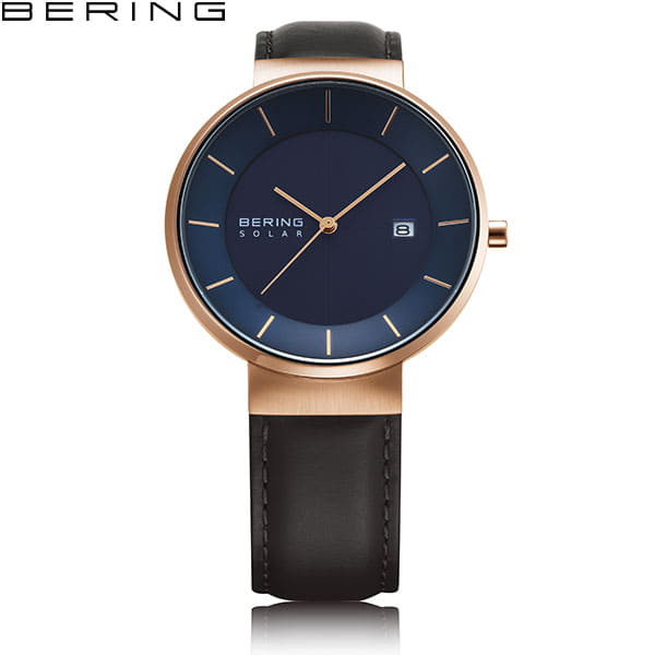 [New]Bering Scandinavian Solar Sapphire Men's Pair Watch Date Display ...