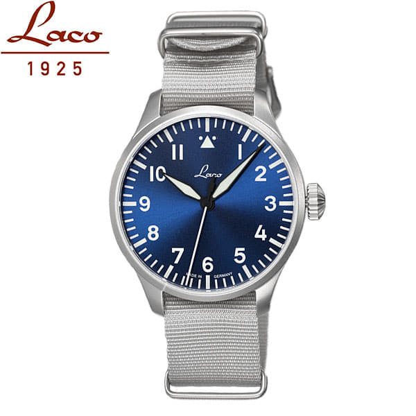 [New]rako [Laco] 39mm self-winding watch 862102 pilot Augsburg military ...