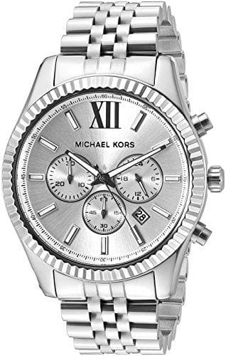 [New]mens Silver MK8405 for the Michael Kors Michael Kors - BE FORWARD ...