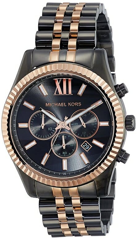 [New]mens gray MK8561 for the Michael Kors Michael Kors - BE FORWARD Store