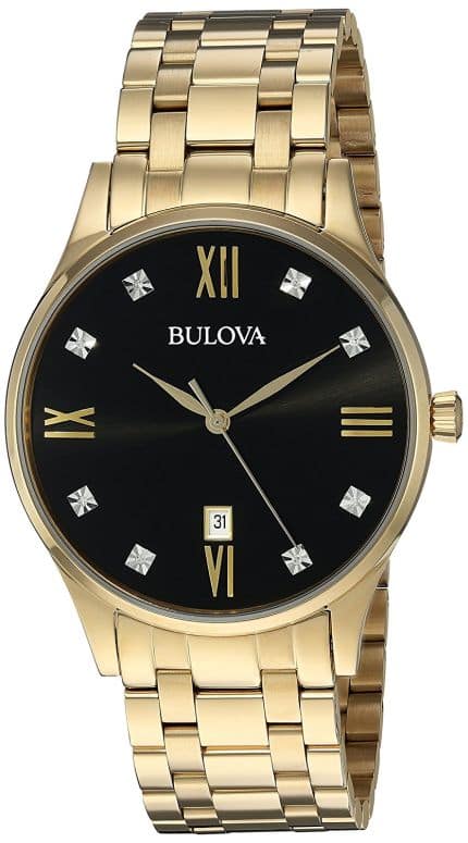[New]mens Black 97D108 for the Bulova Bulova - BE FORWARD Store
