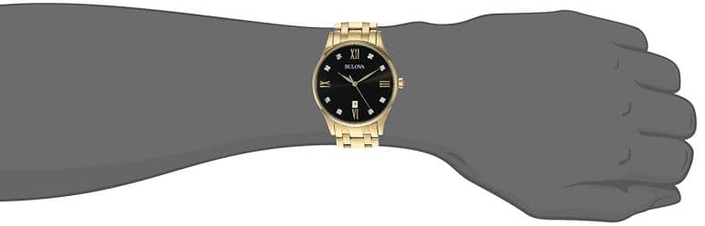 [New]mens Black 97D108 for the Bulova Bulova - BE FORWARD Store