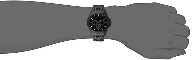 [New]mens Black 98C121 for the Bulova Bulova - BE FORWARD Store