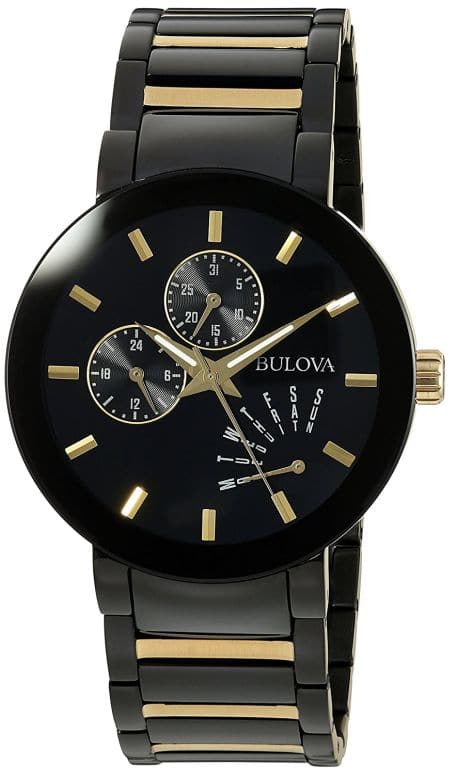 [New]mens Black 98C124 for the Bulova Bulova - BE FORWARD Store